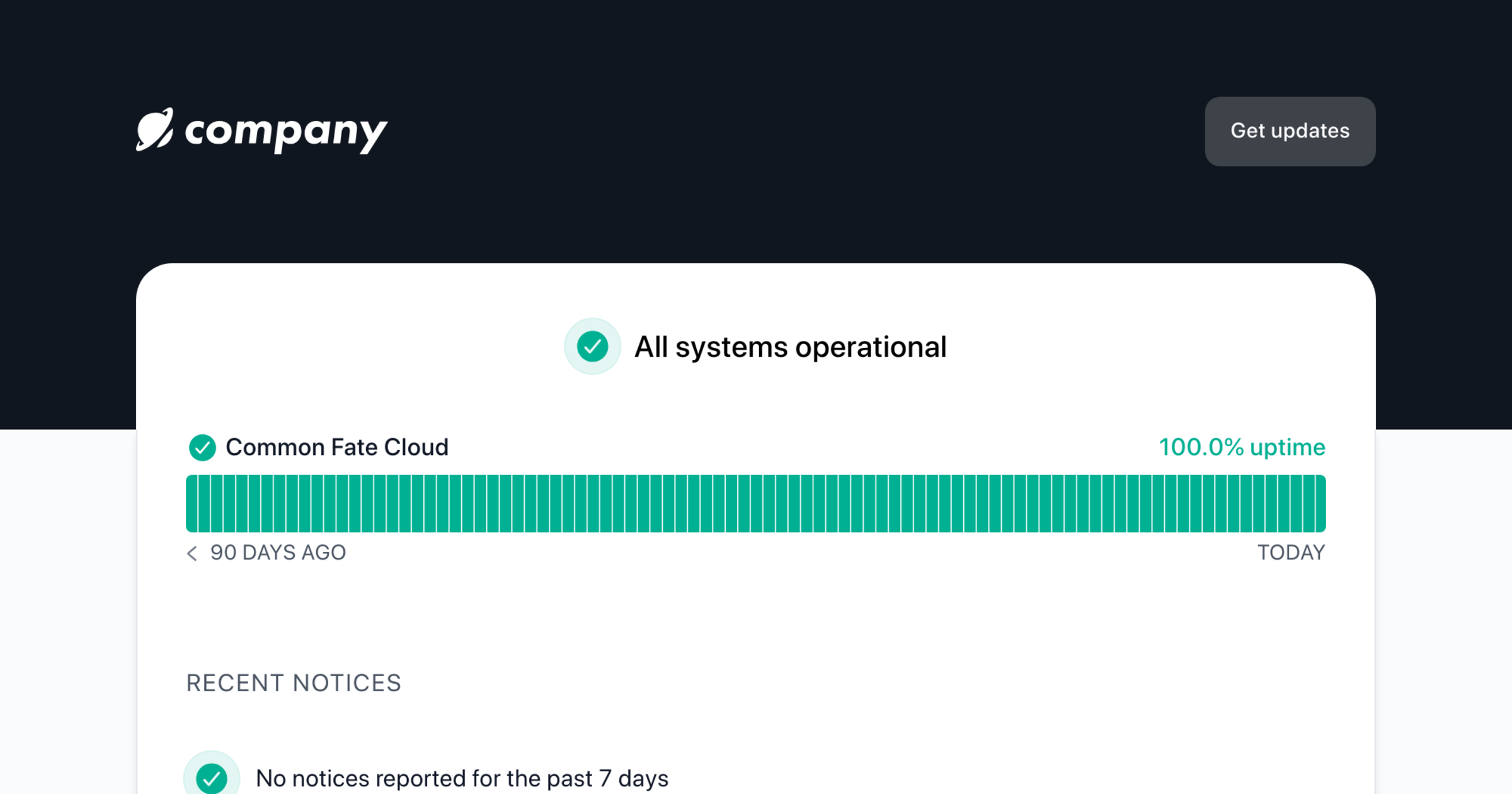 Common Fate - Status
